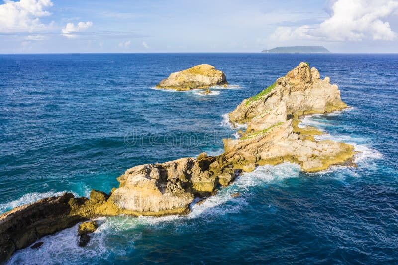 Chateaux del DES di Pointe immagine stock. Immagine di caraibico ...