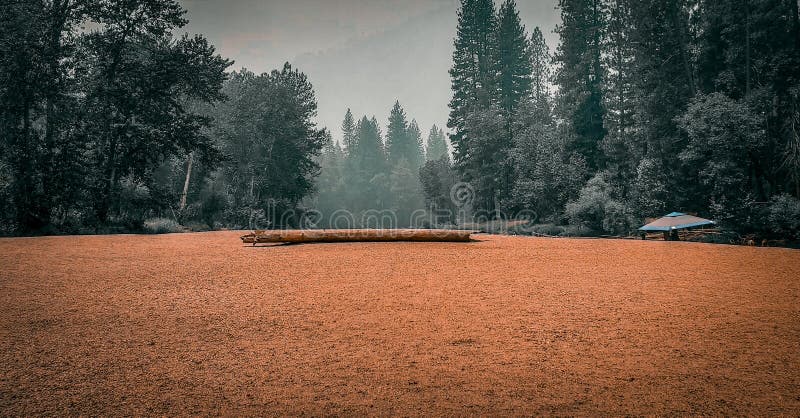 Chatedral Rock Yosemite Classic Frame Stock Photo - Image of chatedral ...