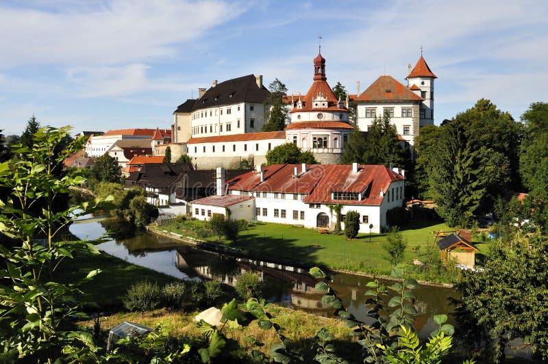 Chateu stock image. Image of nature, garden, nezarka - 22024079