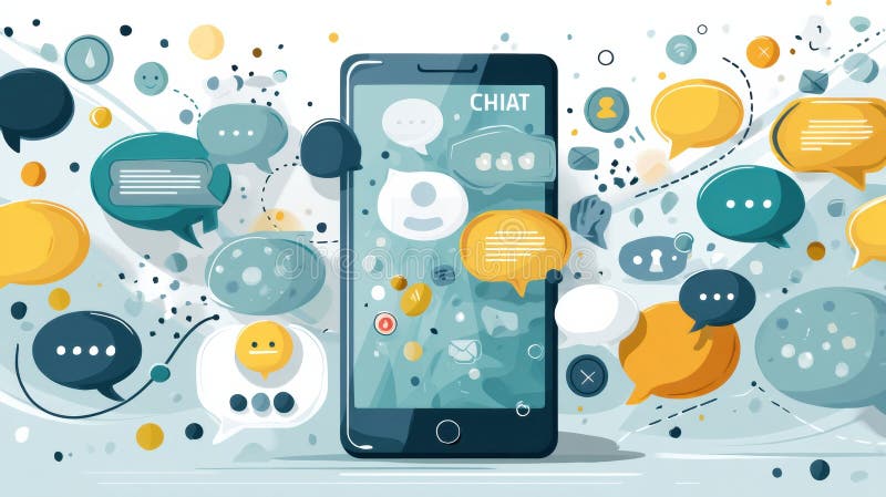 ChatGPT App Interface on Smartphone with Dynamic Voice Bubbles ...