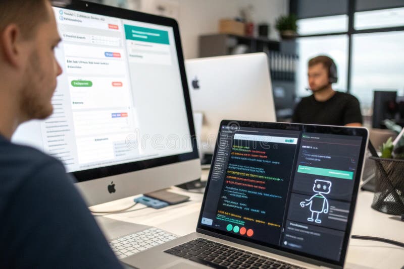 ChatGPT Chatbot AI Concept by OpenAI Stock Illustration - Illustration ...