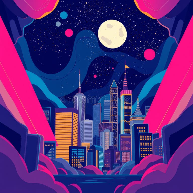 Wallpaper with AI Background Chatgpt Illustration Stock Illustration ...