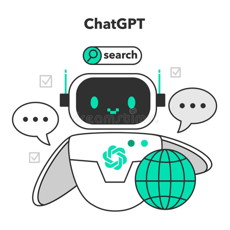 ChatGPT. Online Communication with Artificial Intelligence Chat Bot ...