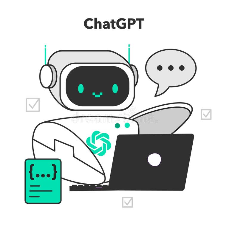ChatGPT. Online Communication with Artificial Intelligence Chat Bot ...