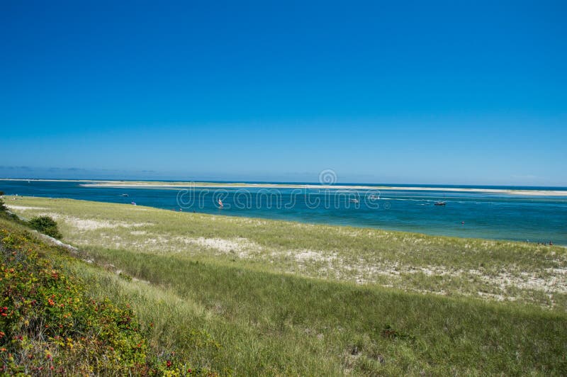 Chatham Lighthouse Beach, MA, USA Editorial Photo - Image of lighthouse ...