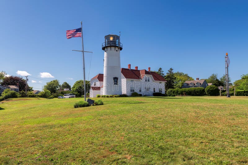 Chatham Lighthouse, Cape Cod, USA Stock Photo - Image of lighthouses ...