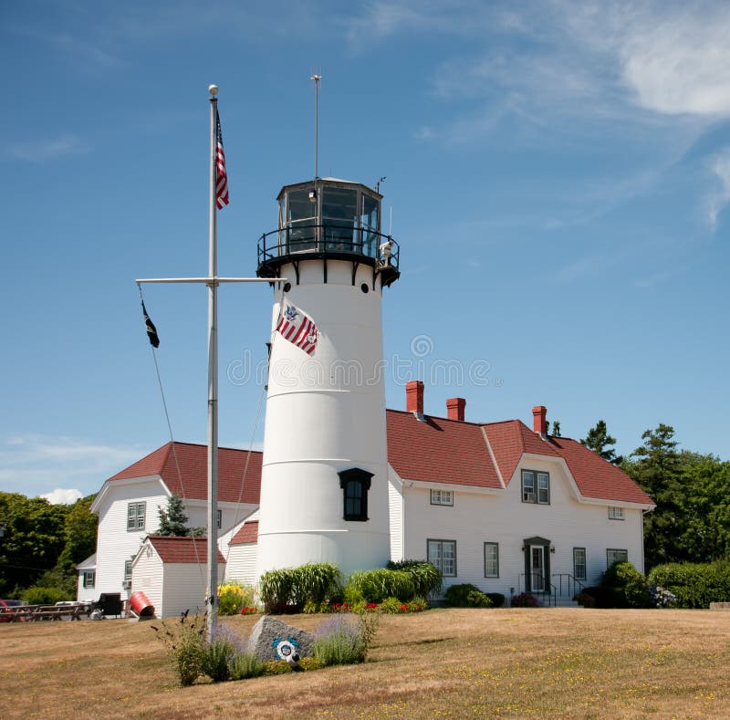 Chatham Lighthouse, Chatham, MA Stock Image - Image of summers ...