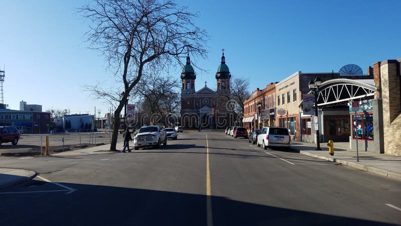 Chatham town street view editorial image. Image of historic - 176919650