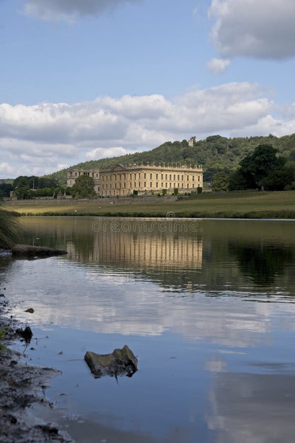 Chatsworth House in Derbyshire, UK Editorial Photography - Image of ...