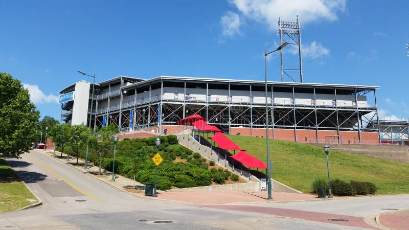 Chattanooga Tennessee Lookout Baseball Field Editorial Stock Photo ...