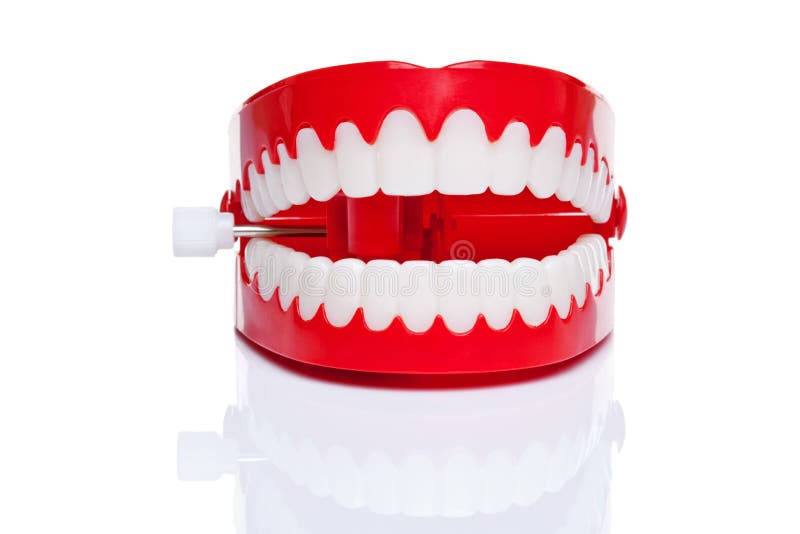 Chatter Teeth stock image. Image of anatomy, comedy, dental - 7642415