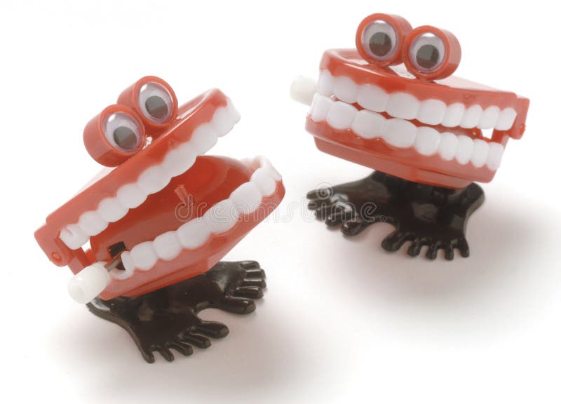 Chattering teeth stock photo. Image of talking, dentures - 1548908