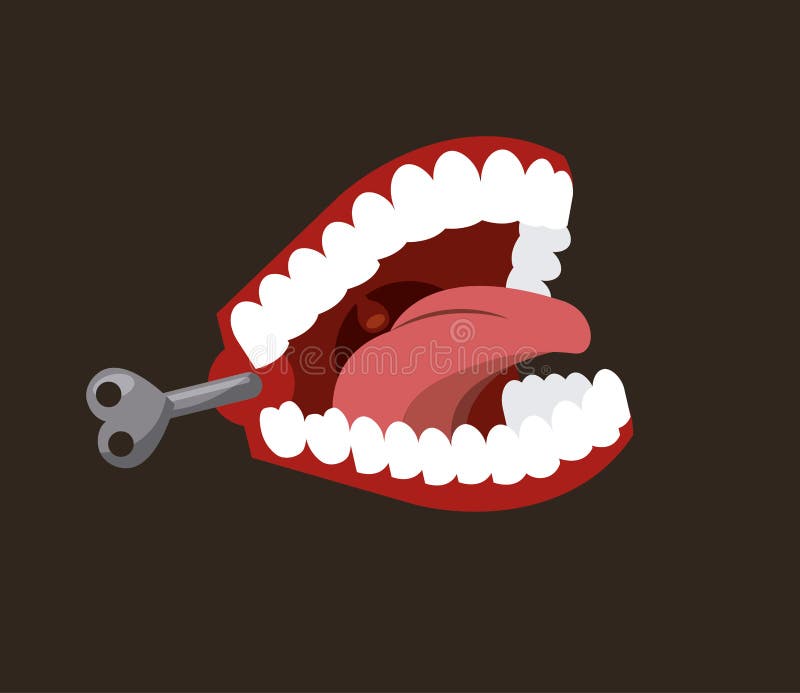 Chattering Teeth Stock Illustrations – 106 Chattering Teeth Stock ...