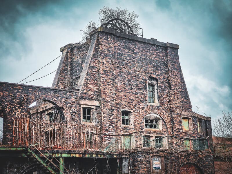 Chatterley Whitfield stock photo. Image of pithead, miners - 269218058