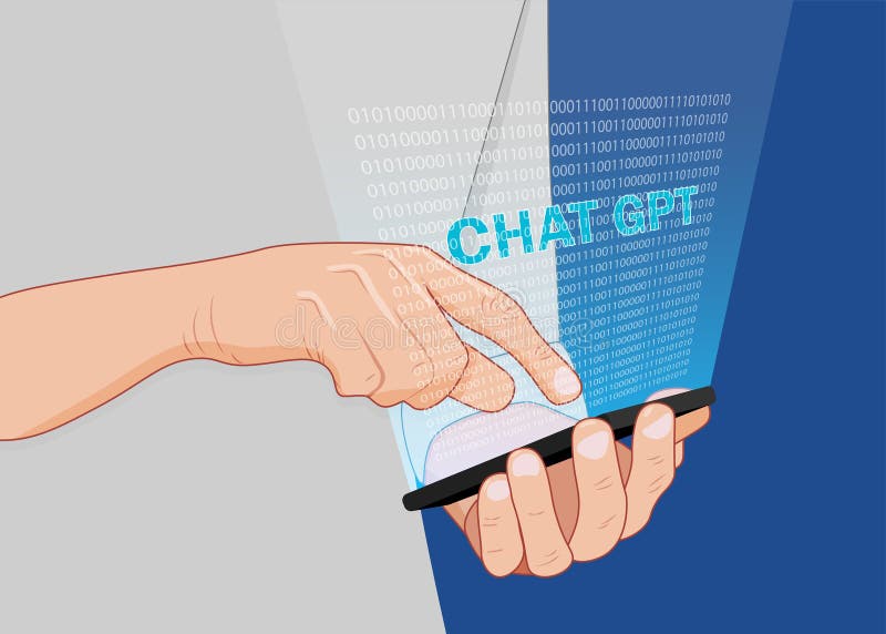 Chatting with Chat GPT. Using Artificial Intelligence. Vector ... Chatting with Chat GPT. Using Artificial Intelligence. Vector ...