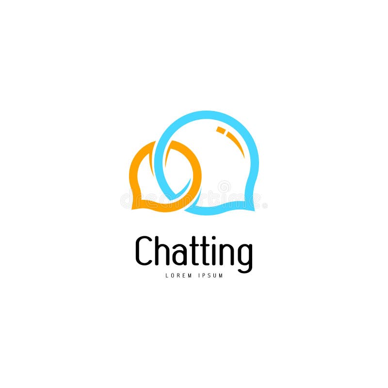 Chatting Logo Template. Logo Template for Your Business Stock ...