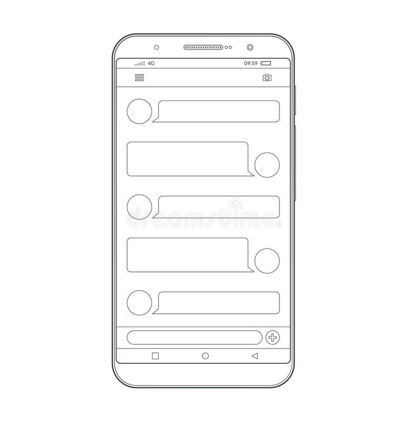 Chatting and Messaging. SMS Sending. Chat Boxes. Speech Bubbles. Social ...