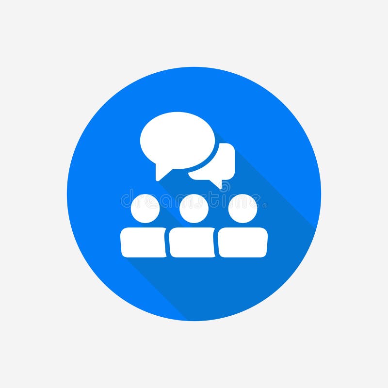 Two People Chatting Icon Stock Illustrations – 712 Two People Chatting ...