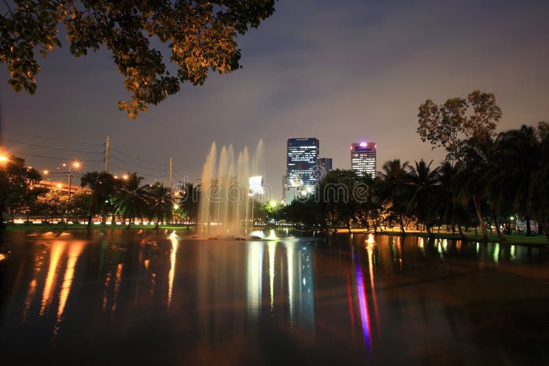 Chatuchak Park and TMB Head Office Building Editorial Stock Photo ...