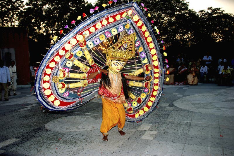 Chau dance india editorial image. Image of tradition - 340449825