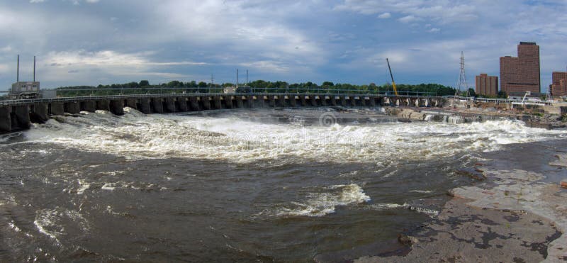 Chaudiere Dam stock photo. Image of ontario, quebec - 196085922