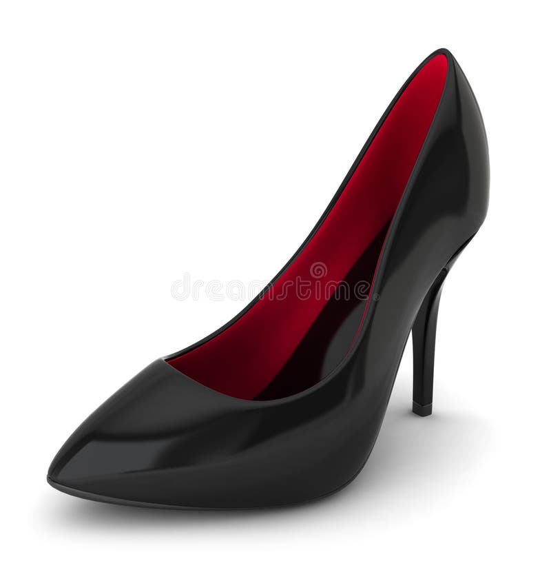Paires De Chaussures De Talon Haut Illustration Stock - Illustration du ...