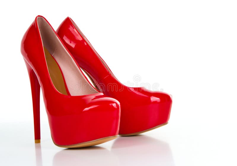 8,270 Photos de Chaussure Rouge De Femme Talon Haut - Photos de stock ...