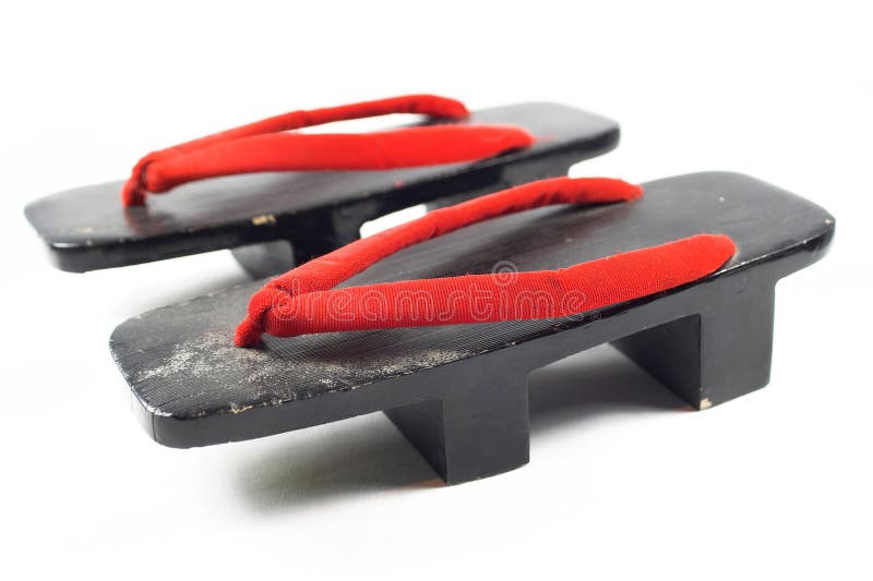 Chaussures De Japonais De Tradition Photo stock - Image du chinois ...