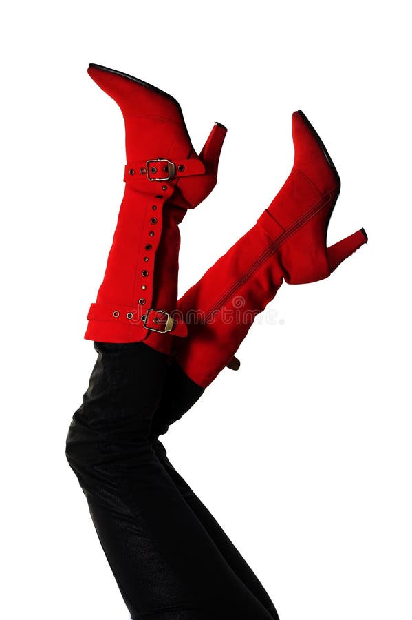 Chaussures rouges photo stock. Image du lifestyle, fille - 1635138
