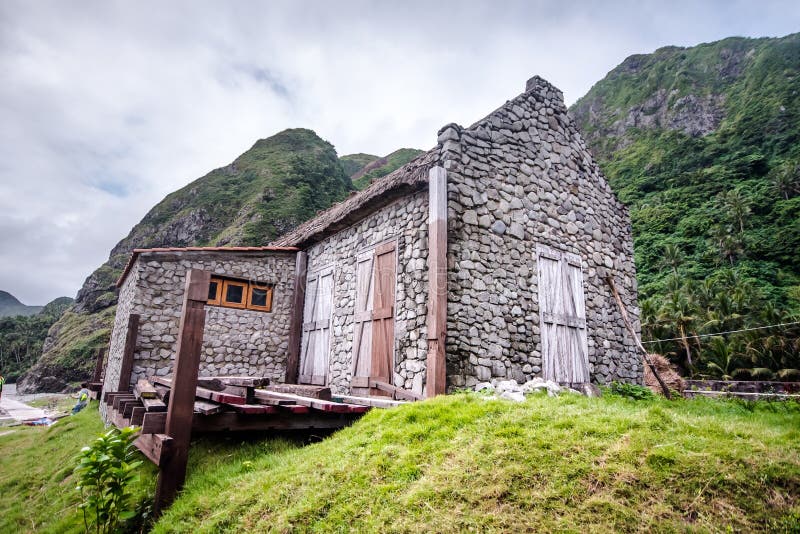 Chavayan Village at Sabtang, Batanes, Phiippines Stock Photo - Image of ...