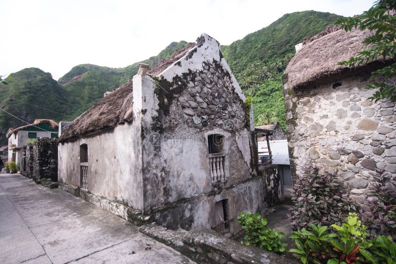 Chavayan Village at Sabtang, Batanes, Phiippines Stock Photo - Image of ...