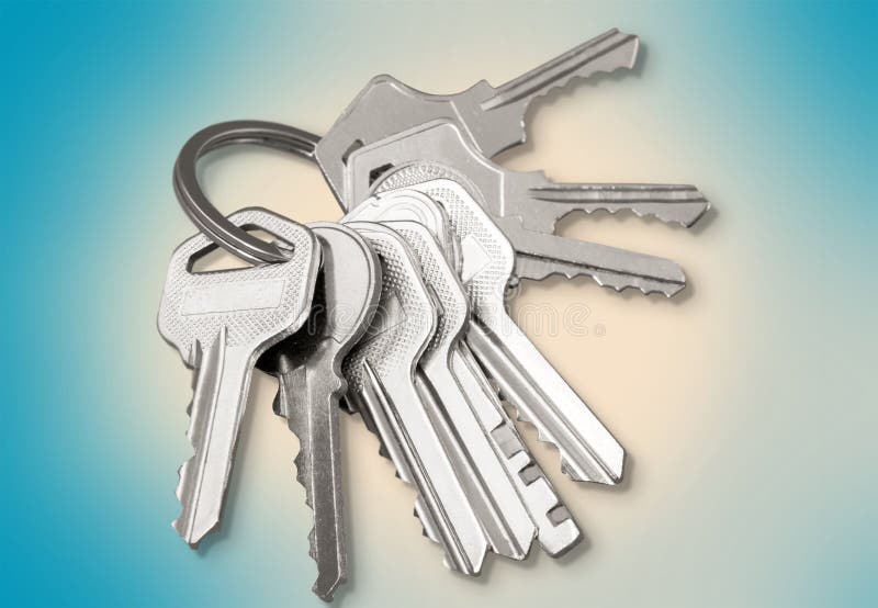 Chave imagem de stock. Imagem de anel, fundo, ninguém - 118961429