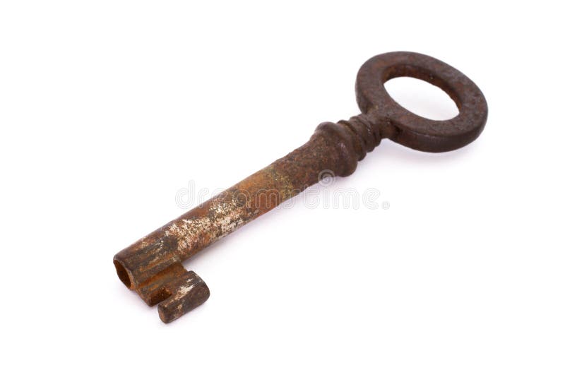 Chave velha imagem de stock. Imagem de porta, seguro - 24427897