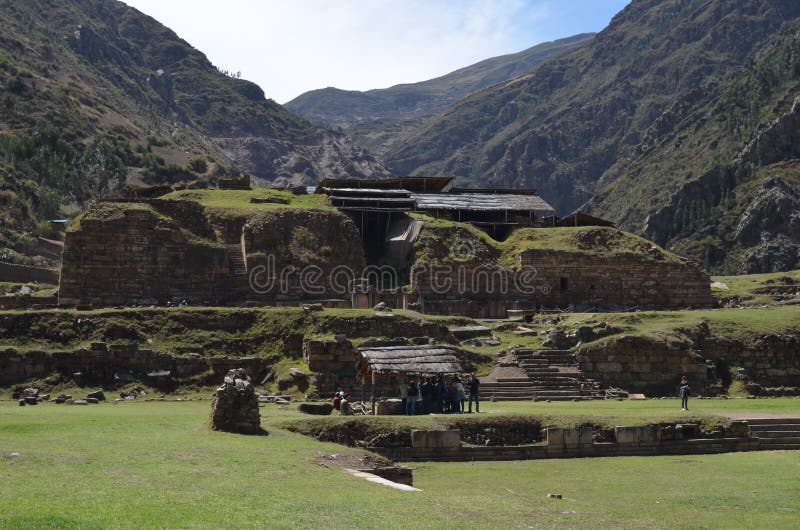 Chavin De Huantar Temple Complex. Ancash Province, Peru Editorial Photo ...