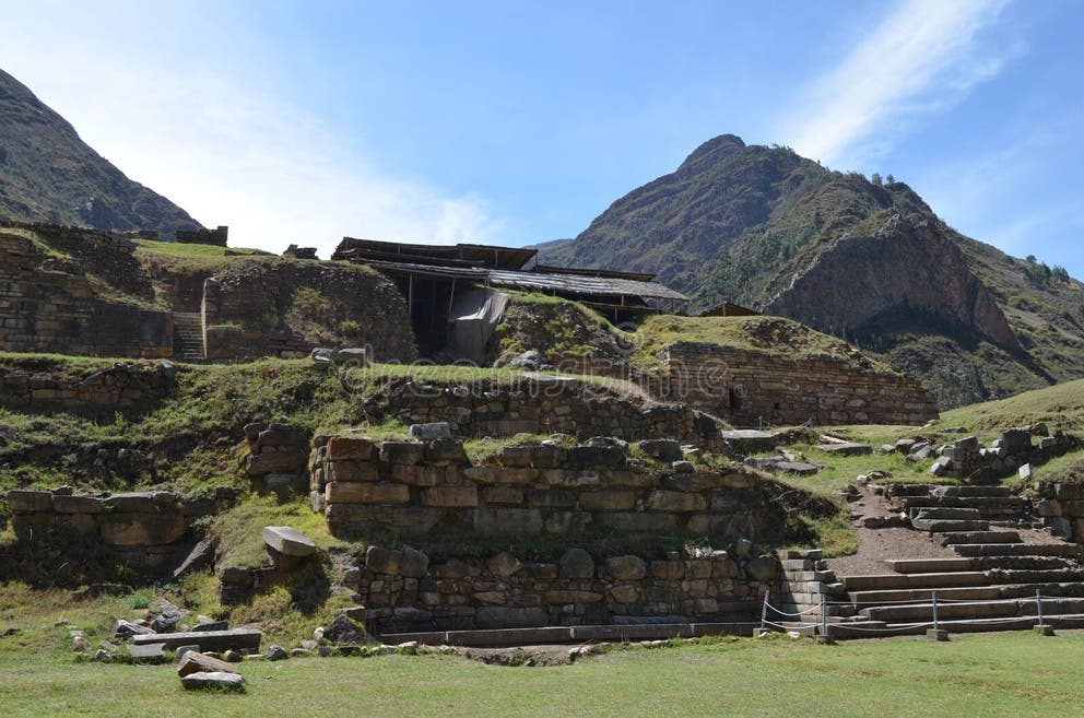 Chavin De Huantar Temple Complex. Ancash Province, Peru Stock Image ...