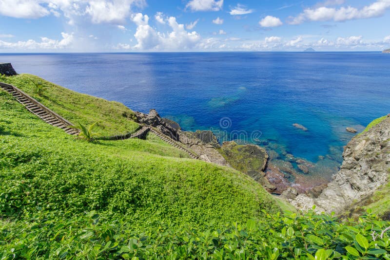 Chawa Viewdeck at Batan Island, Batanes Stock Photo - Image of batan ...