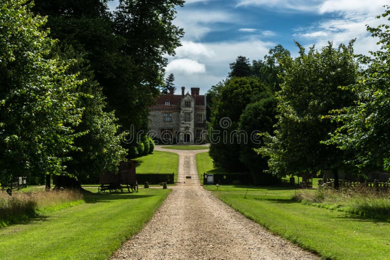 Chawton House, Hampshire, England Stock Image - Image of austen ...