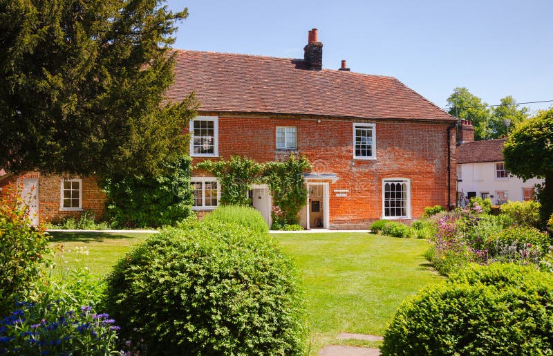 House Museum of Jane Austen in Chawton Hampshire South East England UK ... House Museum of Jane Austen in Chawton Hampshire South East England UK ...