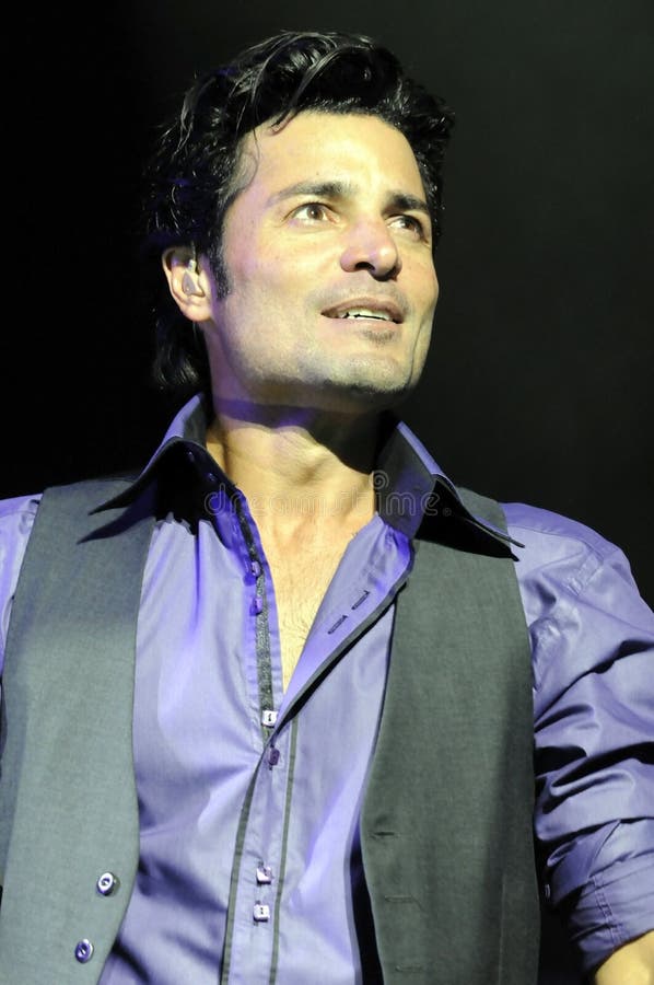 Chayanne performing live. editorial stock photo. Image of singer - 14652133