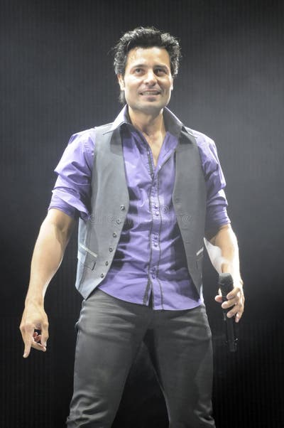 Chayanne performing live. editorial stock image. Image of musician ...