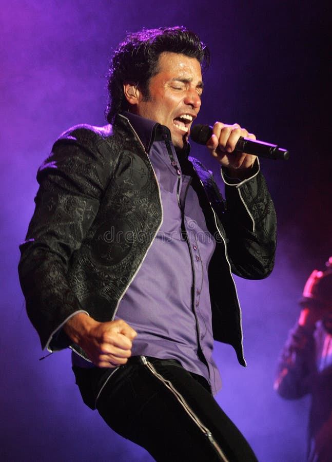 Chayanne Se Realiza En Concierto Foto editorial - Imagen de latino ...