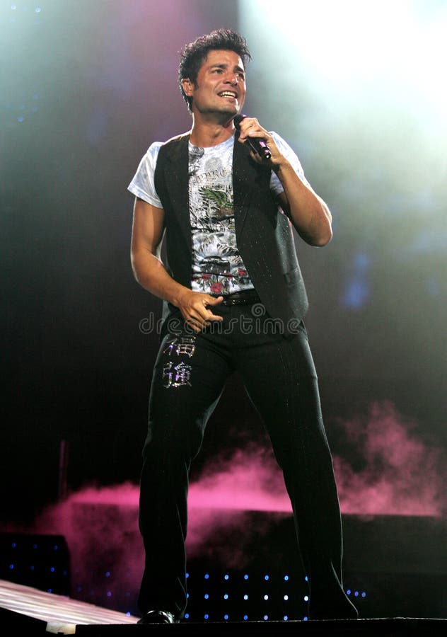 Chayanne Se Realiza En Concierto Imagen editorial - Imagen de puerto ...