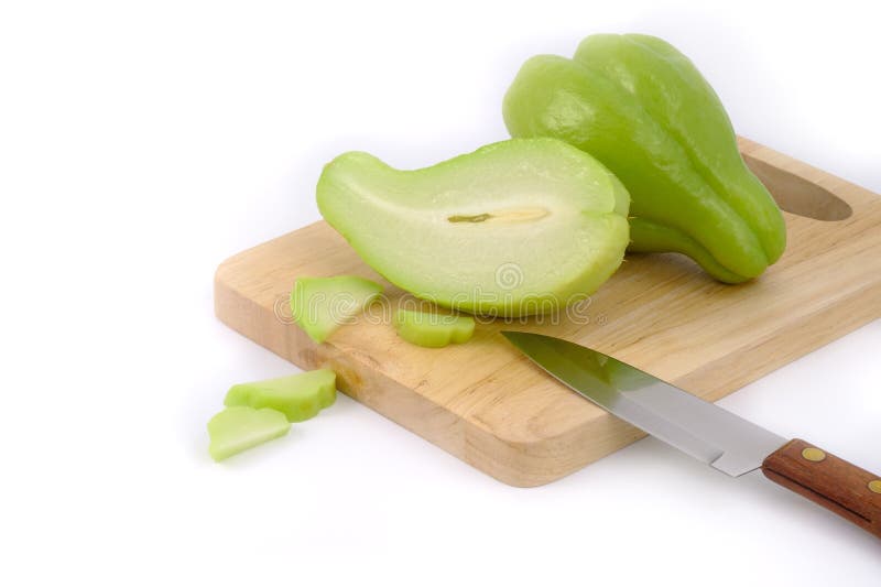 Chayote stock image. Image of squash, tasty, vegetable - 74704121