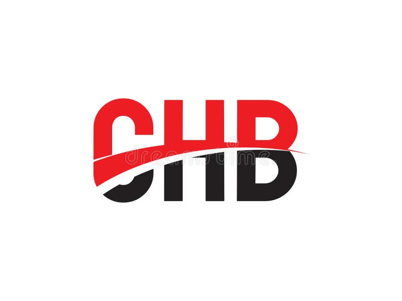 CHB Letter Initial Logo Design Vector Illustration Stock Vector ...