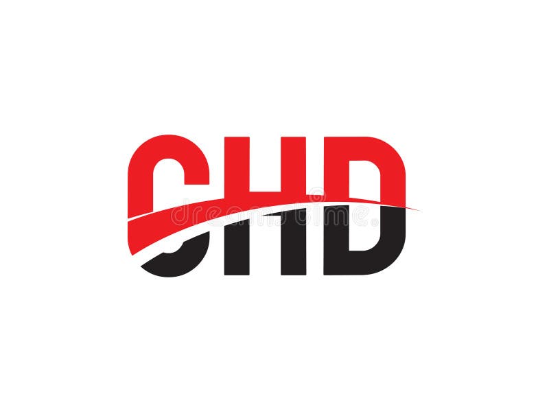 CHD Letter Initial Logo Design Vector Illustration Stock Vector ...