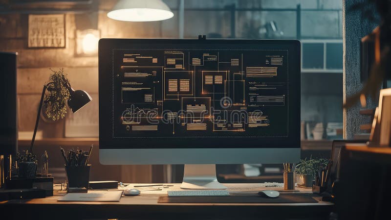 Chdesign Cinematic Style Sliding Organizational Chart Stock ...