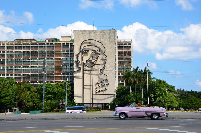 Che Guevara in Revolution Square Havana Editorial Stock Photo - Image ...