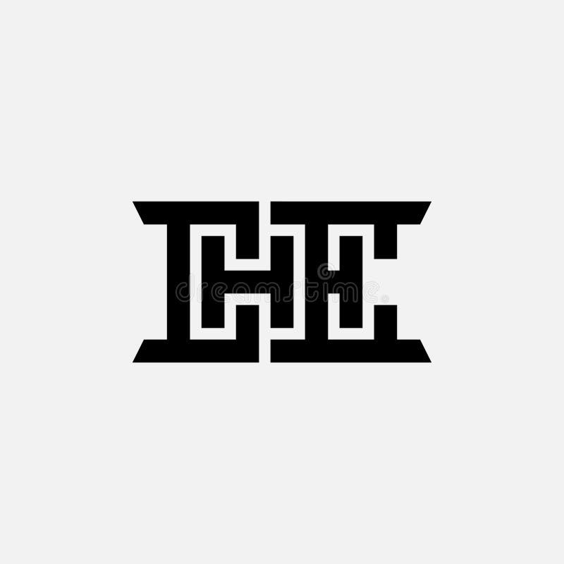 CHE - Initials, Monogram or Logotype. Design Element or Icon Stock ...