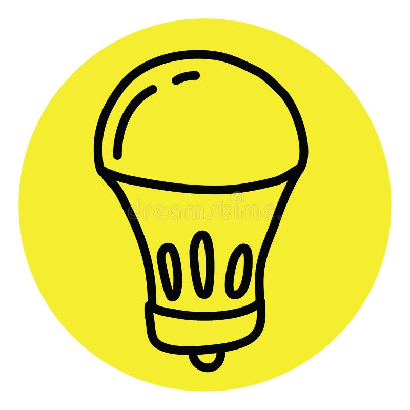 Cheap Electricity Lightbulb, Icon Stock Vector - Illustration of ...
