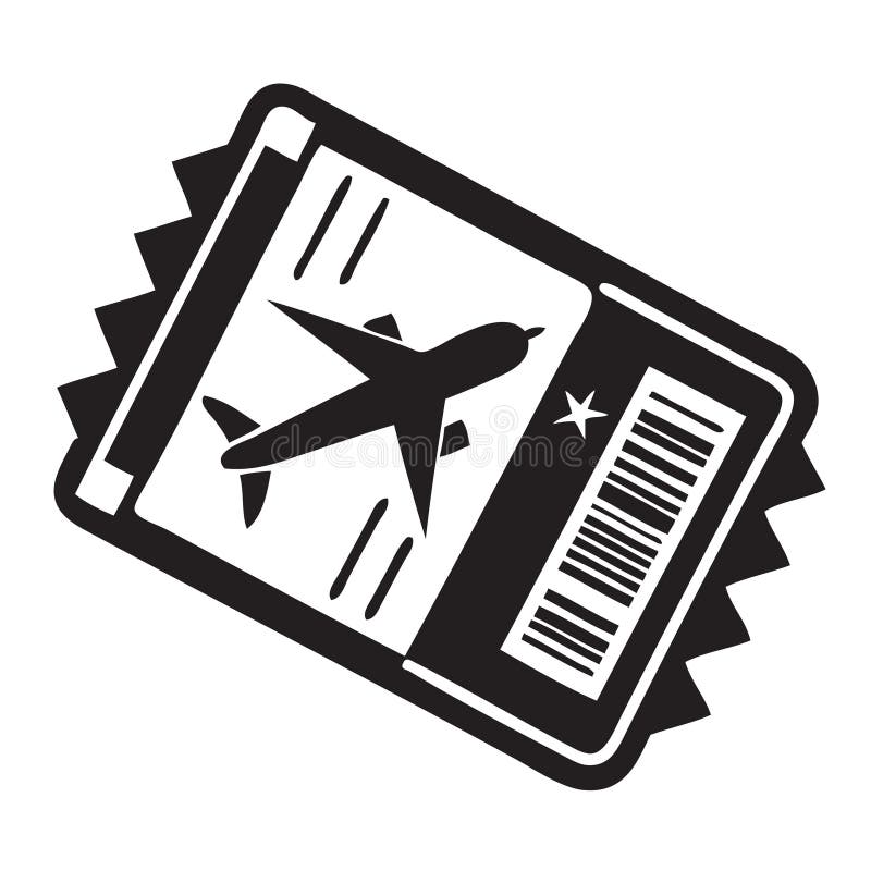Cheap Flight Ticket stock illustration. Illustration of flight - 333563872